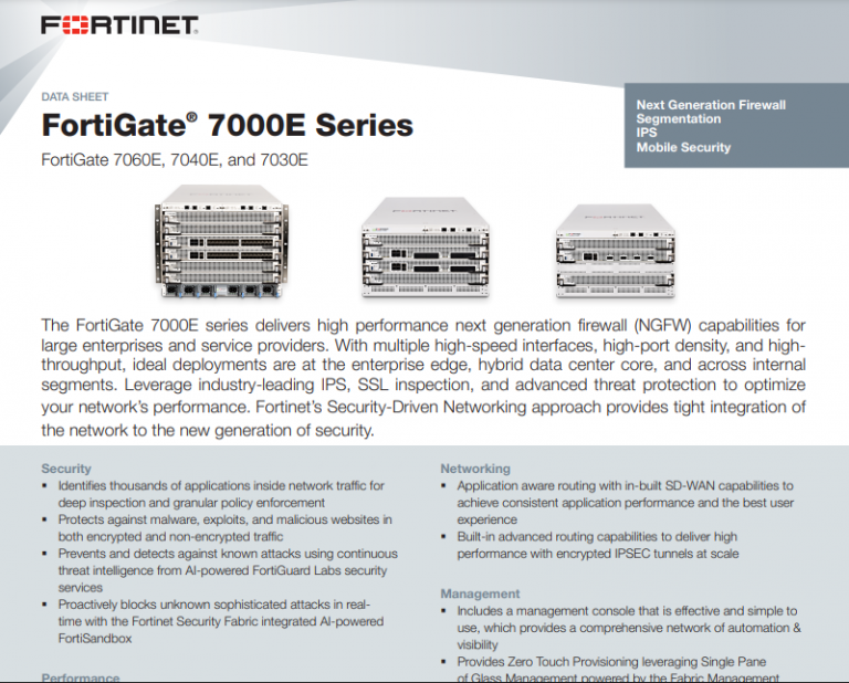 Review Produk Fortinet dari Entry Level ~ PT. Network Data Sistem