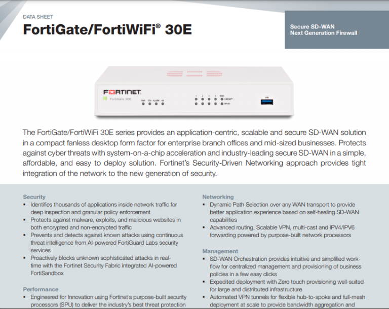 Review Produk Fortinet dari Entry Level ~ PT. Network Data Sistem