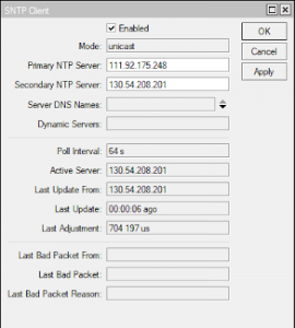 The Easiest Mikrotik SNTP Client Setting ~ PT. Network Data Sistem